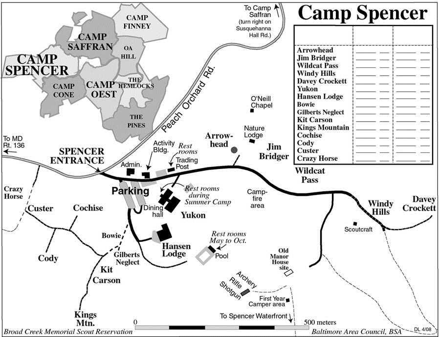 Camp Maps