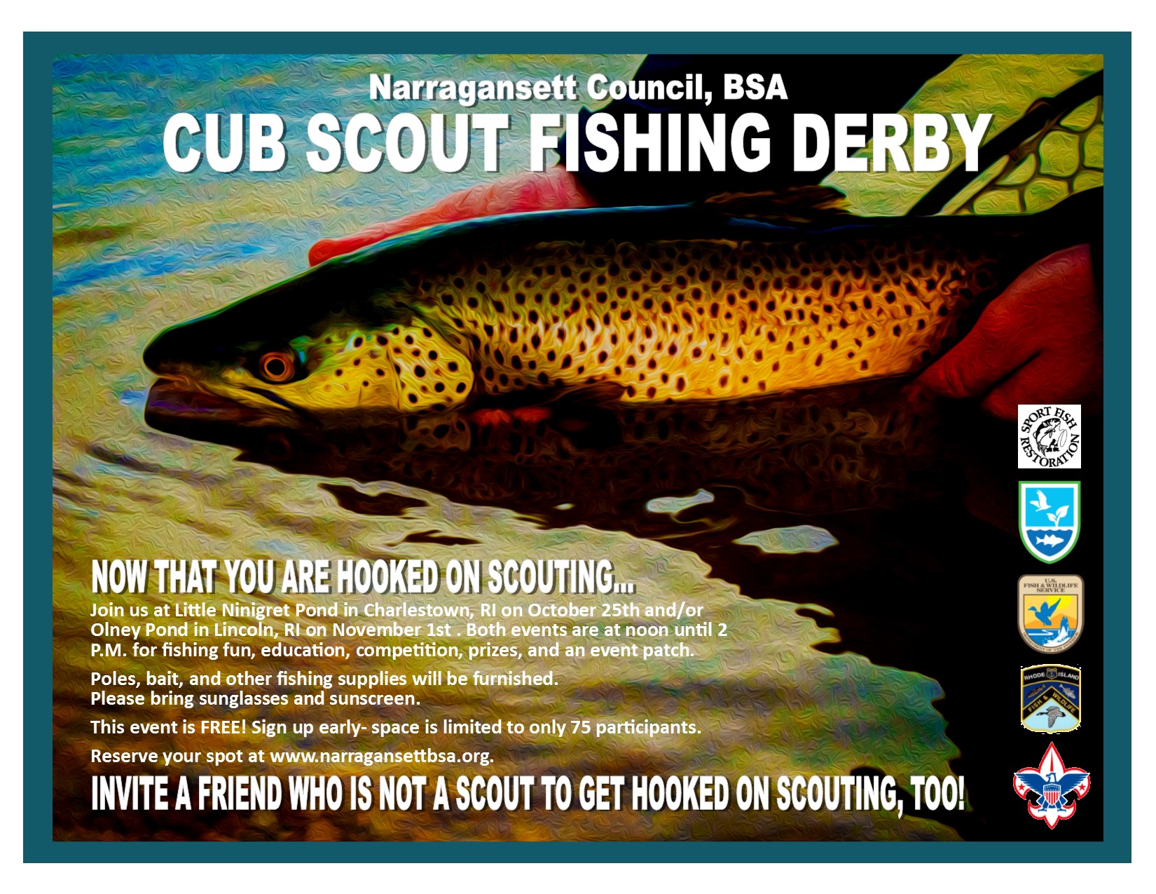 FREE Cub Scout Fishing Derby