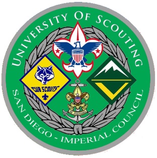 University of Scouting 2025