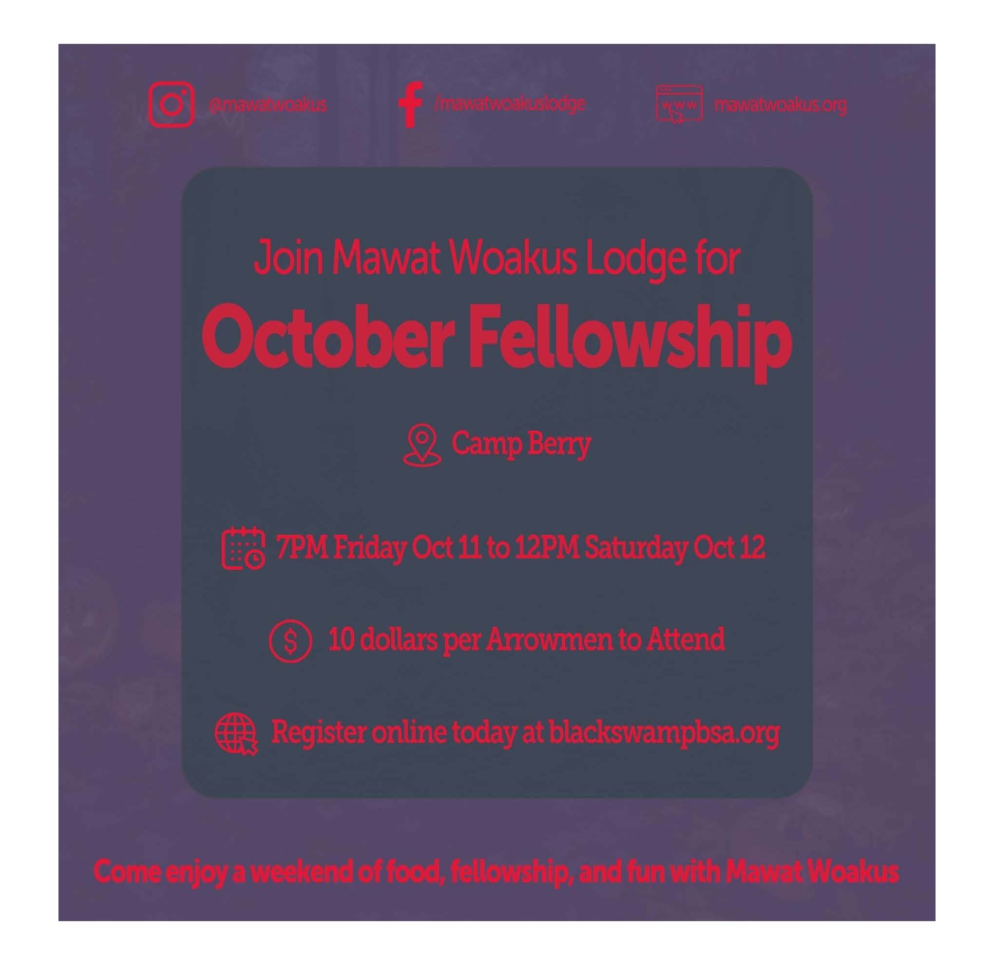 Mawat Woakus Fellowship & Lodge Executive Committee