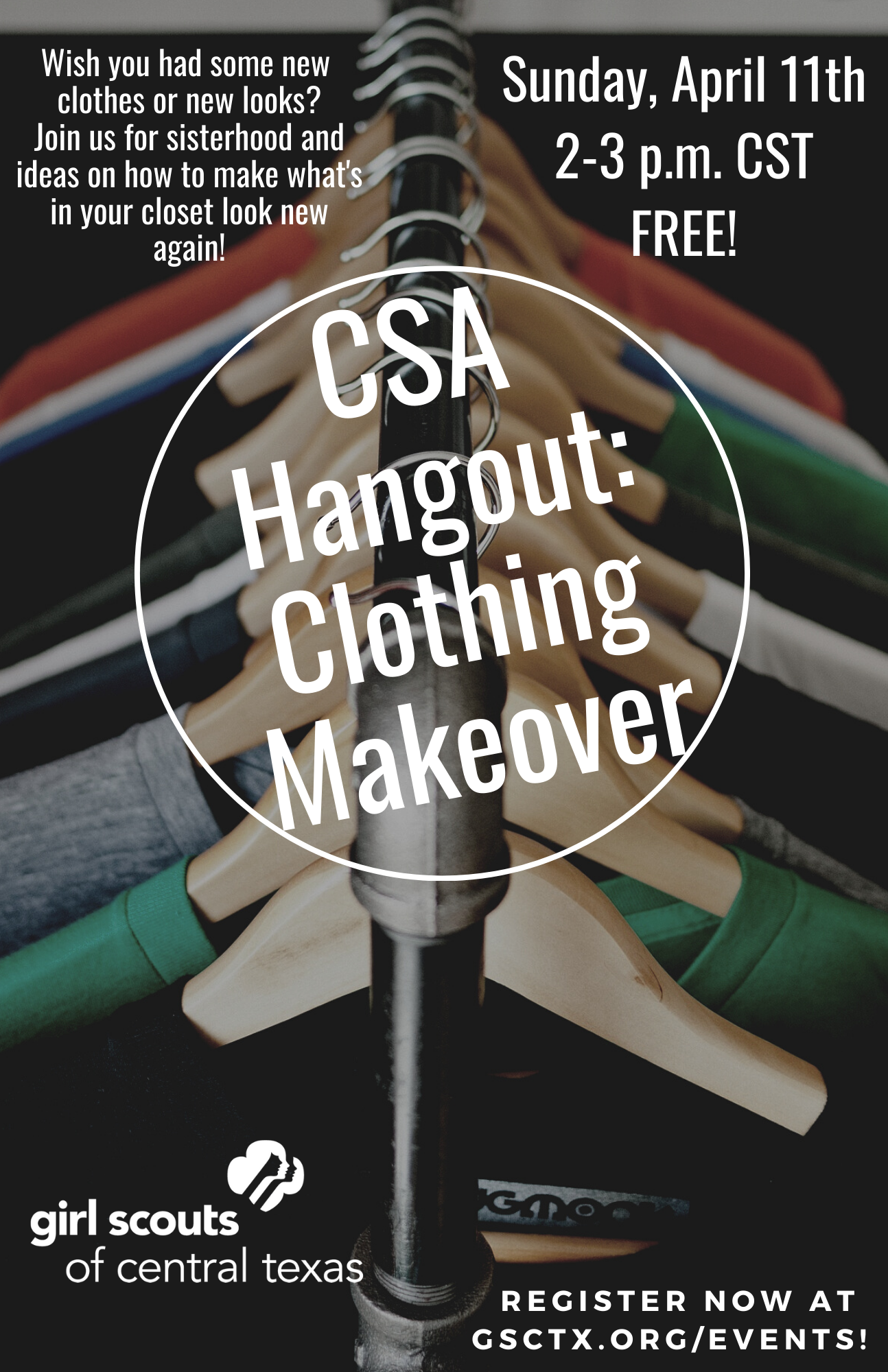 Virtual CSA Hangout: Clothing Make-Over 4/11/21