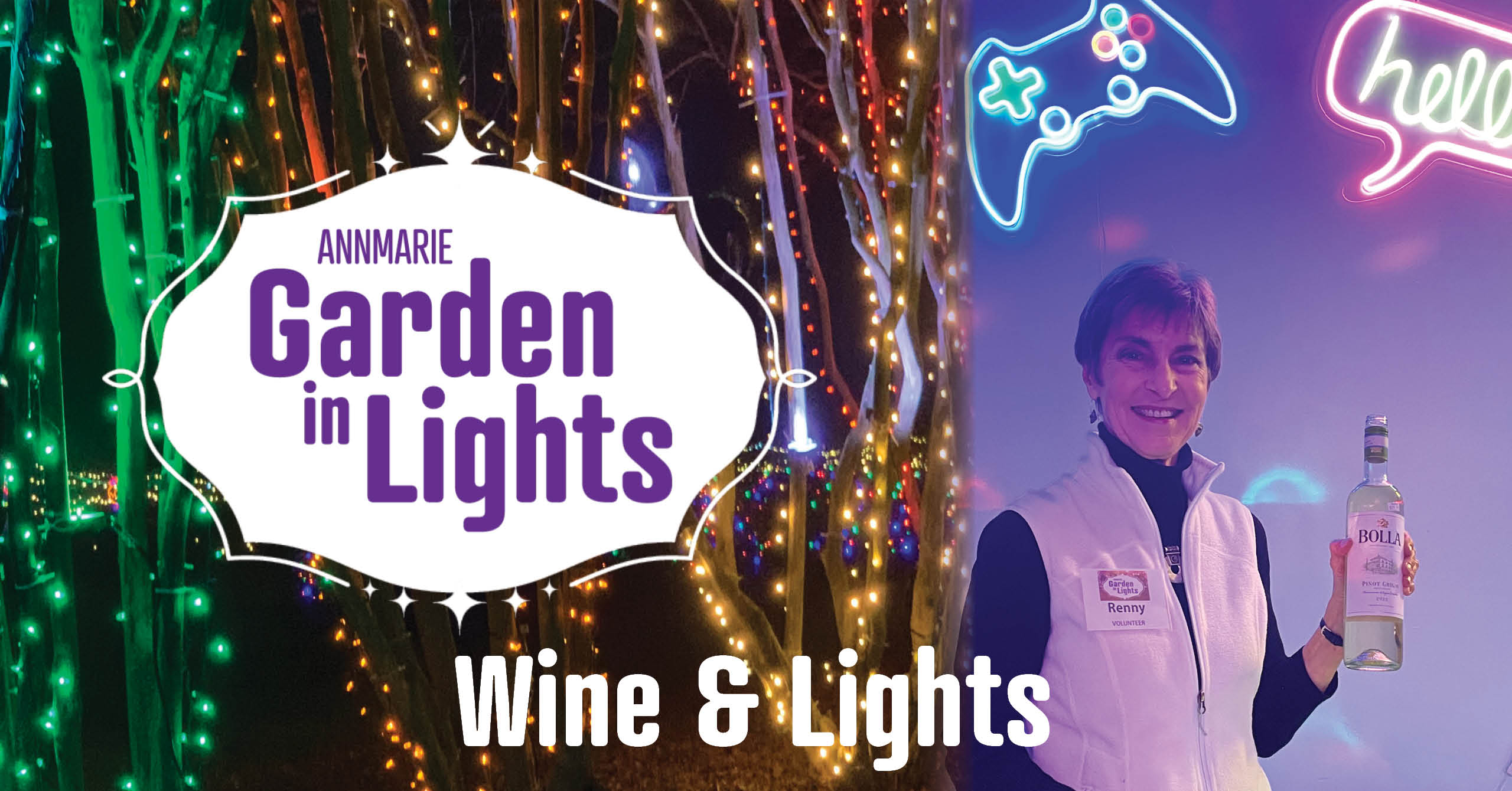 Garden In Lights MEMBERS - DEC 19 2025 (Wine & Lights) MUST BE 21