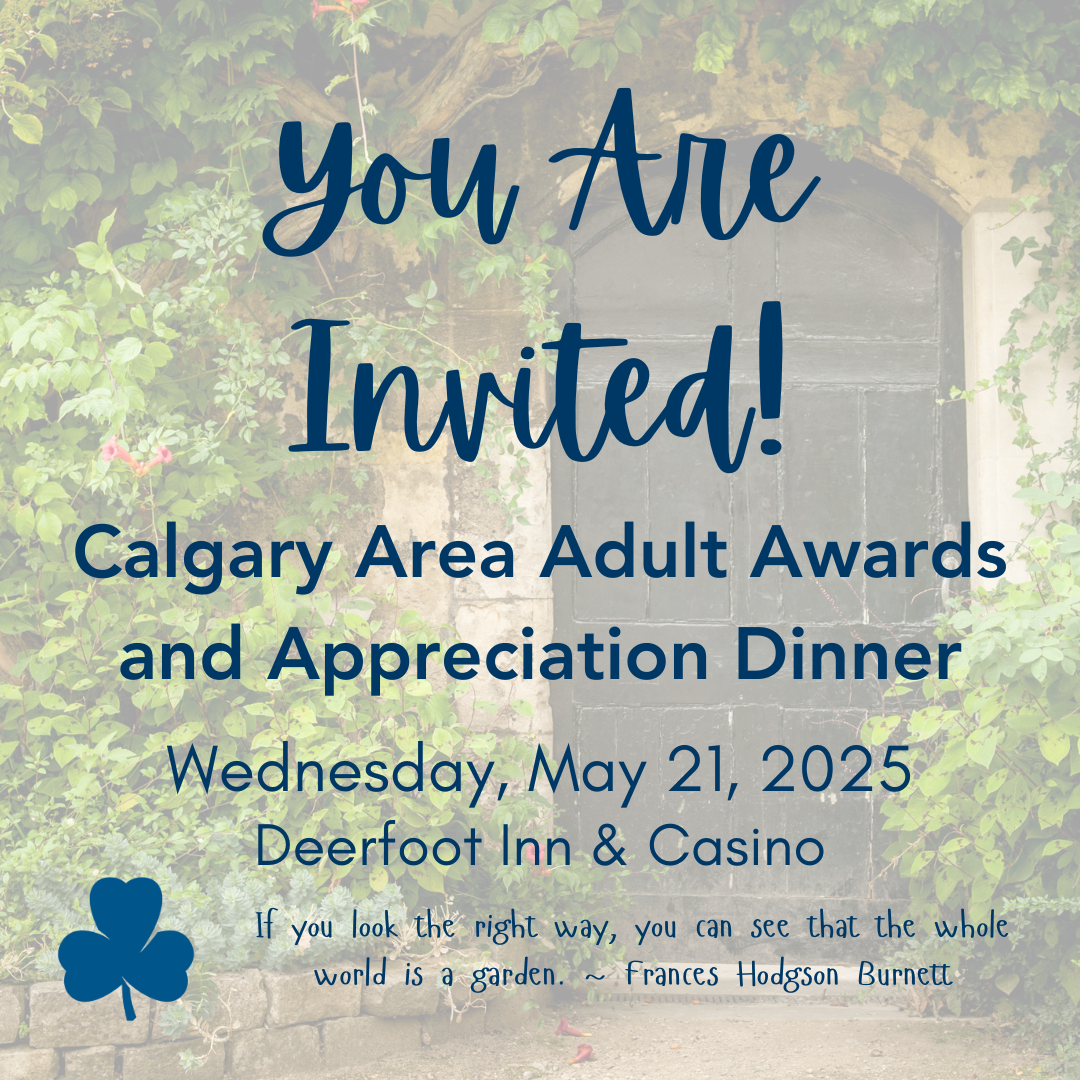 Calgary Area Adult Appreciation and Awards Dinner