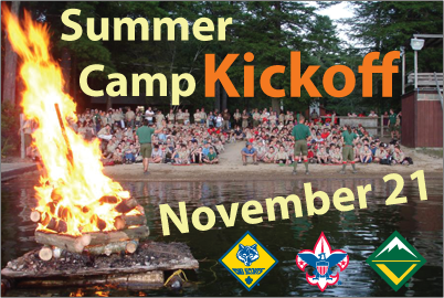2014 Summer Camp Kick-off - Nov. 21