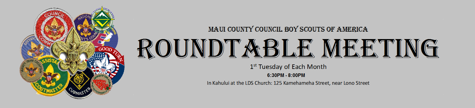 JULY ROUNDTABLE REMINDER